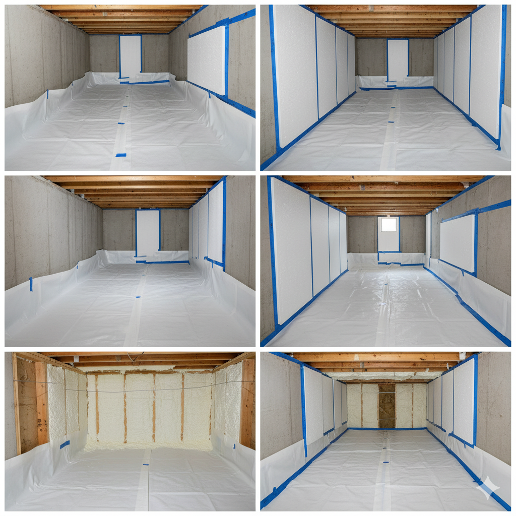 6 Easy Steps to Install Crawl Space Insulation | Atlanta AllStar Insulation
